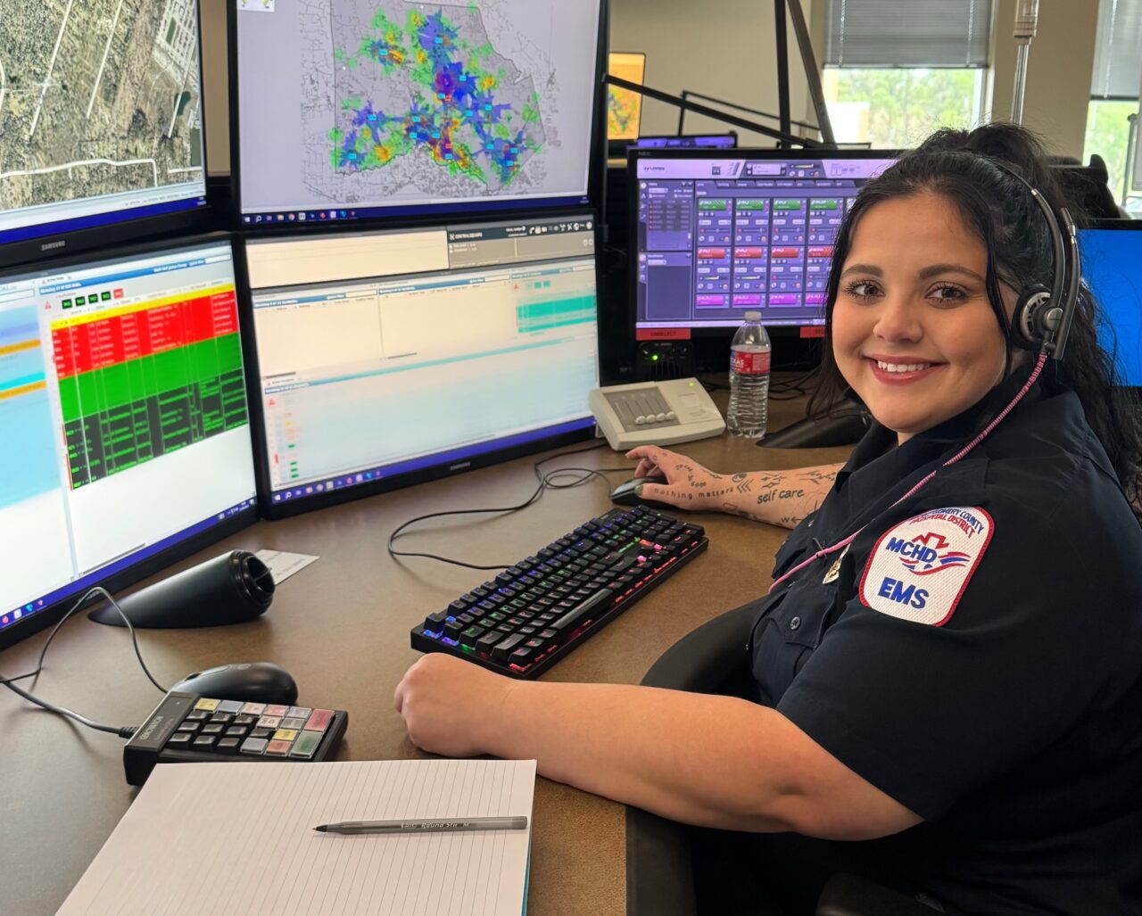 Dispatch Center – ALARM - MCHD - Montgomery County Hospital District